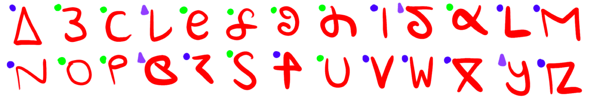 Reform your favorite alphabet to make it faster to write AND easier to ...